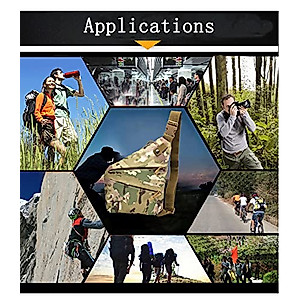 KRAOIKK Personal Flex Bag, Sling Bag Anti-theft Crossbody Shoulder Bag for Men and Women Side Crossbody Backpack Outdoor (Green, Left)