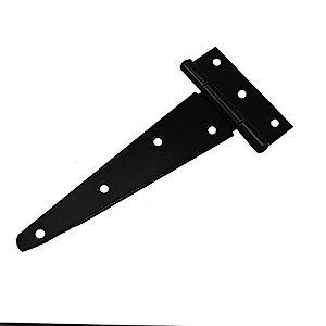 5/6/8/10/12 Inches Heavy Duty T Hinge DIY, Room Outdoor Villa Fence Gate Wooden Box T-Type Hinge Door Hinges for Garden Cerniera (Color : 1, Size : 8 INCH ONE)