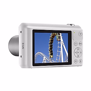 Samsung WB35F 16.2MP Smart WiFi & NFC Digital Camera with 12x Optical Zoom and 2.7" LCD (White)