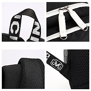 FSRONGXI 17Inch Bankugo Backpack Toga Laptop Backpacks Large Casual Daypack Anime Backpack with USB Charging Port (A)