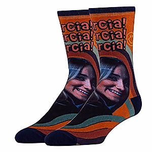 Oooh Yeah! Men's Cotton Crew Sock (Marcia, Marcia!)