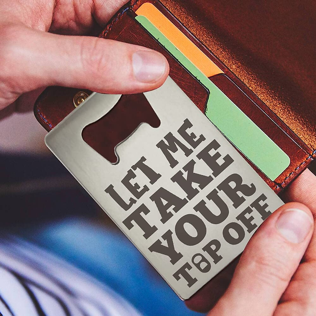 Funny Bottles Opener, Bar Key, Funny Stainless Steel Opener Sarcastic Gifts for Men, Friends, Bestie, Sister-WK3