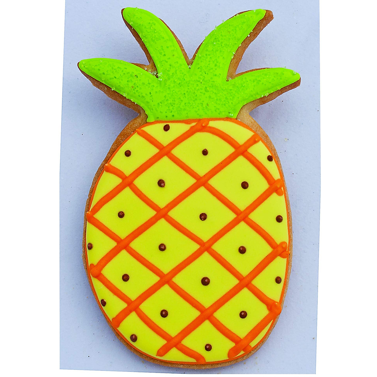 Pineapple Summer Fruit Cookie Cutter 5" Made in USA by Ann Clark