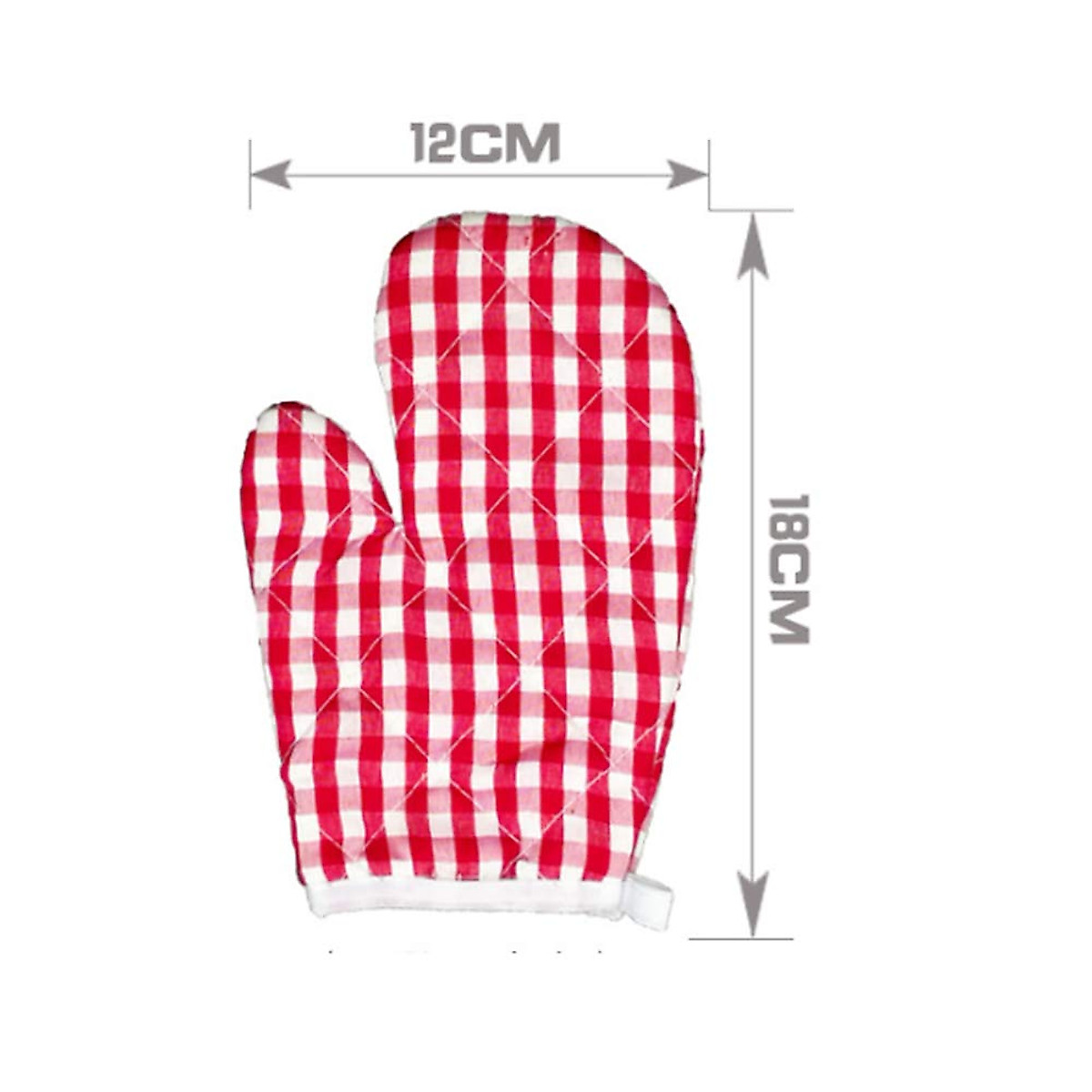 2pcs Kids Heat Insulation Anti-scald Gloves Kitchen Microwave Oven Gloves Mitts Baking Gloves