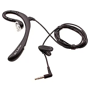 Wired Mono Headset Earphone w Mic Headphone 3.5mm for Pixel 5a 5G, Single Earbud Hands-Free Microphone Over-The-Ear Compatible with Google Pixel 5a 5G