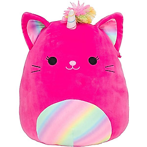 Squishmallows Official Kellytoy Plush 8 Inch Squishy Soft Plush Toy Animals (Lizette Caticorn)