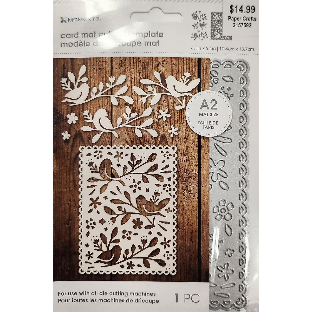 Momenta Birds on a Branch Background Mat Cutting Die