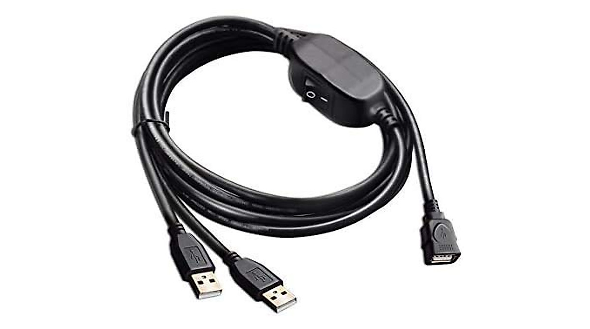 Vrllinking USB Splitter Cable for Printer & Scanners