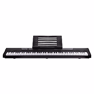 Monoprice with Semi-Weighted Keys Speakers, Multiple Voices and Timbres, Flexible I/O, Built in Metronome, and More (600043)