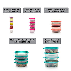 Tupperware Smartest Start 40 Piece Set, Dishwasher Safe and BPA Free (20 Containers, 20 Lids)