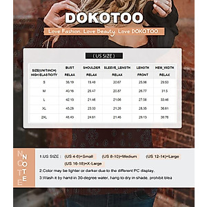 Dokotoo Crewneck Fall Sweaters for Women Long Sleeve Cut Out Backless Soft Tie Knot Knitted Pullover Casual Loose Gray Jumper Tops S