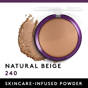 Covergirl Simply Ageless Instant Wrinkle Blurring Pressed Powder, Natural Beige, 0.39 Oz.