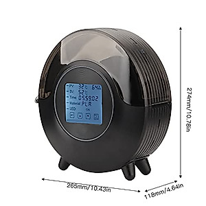 Oumefar 3D Printer Consumables Drying Box, 100‑240V Adjustable Temp and Time Touch Screen Easy to Operate ABS Shell PLA Filament Dryer for Removing Moisture(JP Plug) Mechanicalcomponents