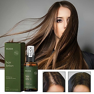 Hair Growth Spray – For Longer, Thicker, Fuller Hair - with Biotin & Caffeine - Hair Growth Products – Paraben Free Growth Serum – All Hair Types – Reverse Hair Loss - for Women & Men