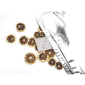 PackFreshUSA: 50 Pack - 1000cc Oxygen Absorber Packs - Food Grade - Non-Toxic - Food Preservation - Long-Term Food Storage Guide Included