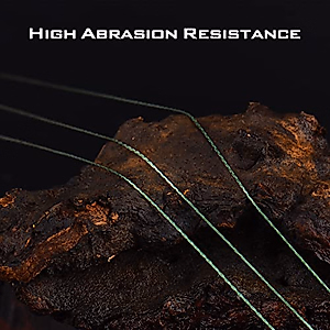 KastKing Destron Braided Fishing Line, Moss Green , 150 yds-6lb-0.11mm