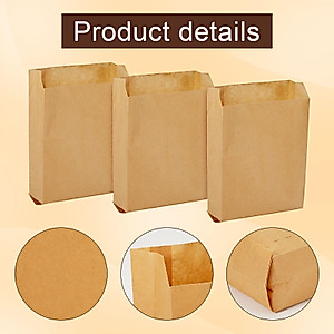 300pcs Organic Pads Disposal Bags, 7.5x10 Inch Pad Napkin Storage Bag Kraft Paper Bags for Feminine Hygiene tampon Liner Bag Waste Receptacle Paper Liners Business Toilet Bathroom Personal Dispenser