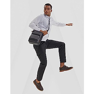 BEOBOQ Messenger Bag Shoulder Bags Man Purses and Bags Large Bags for Men and Women Sling Crossbody Water Resistant (black)