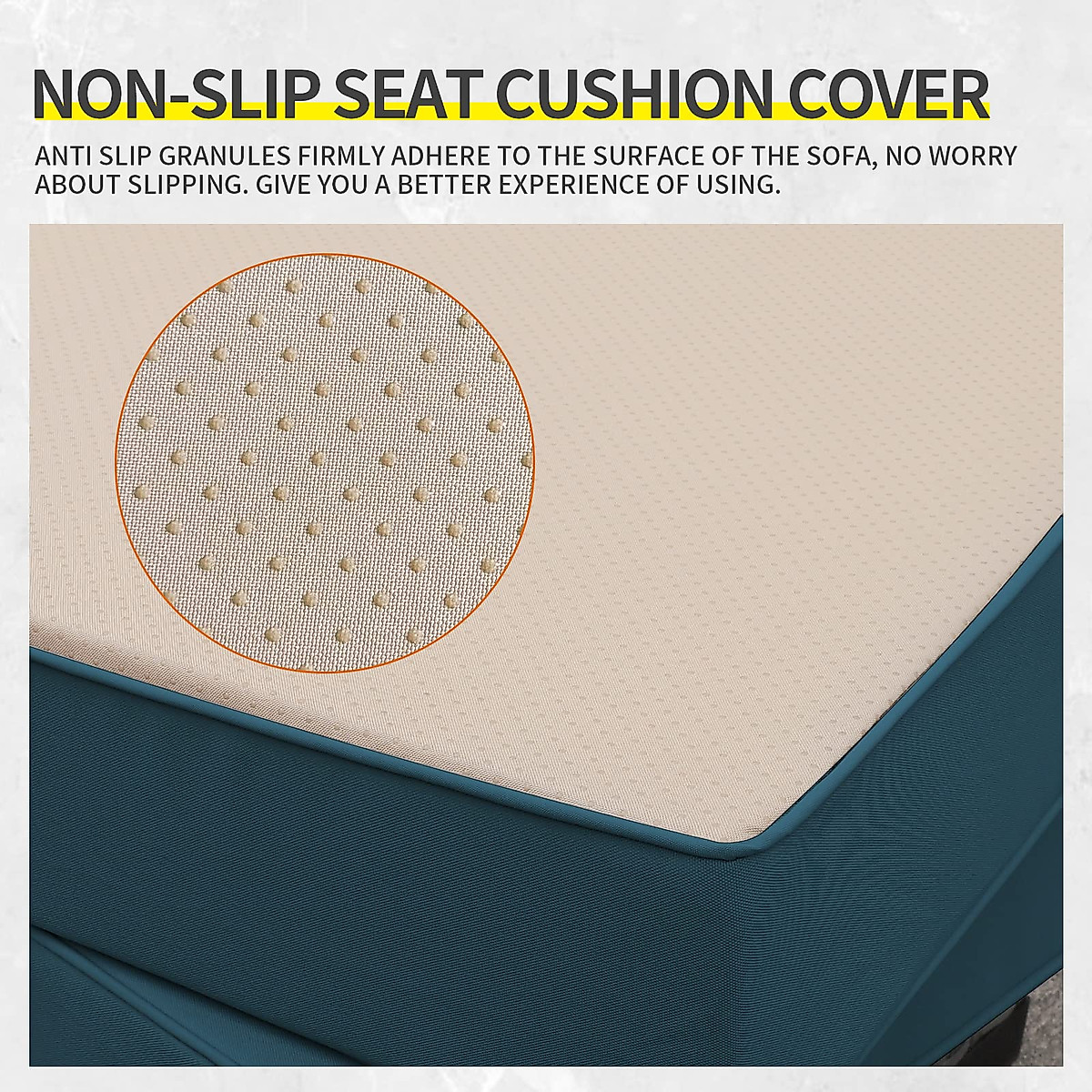 Lviden 7 Pieces PE Wicker Patio Furniture Set Outdoor Sectional Conversation Sofa Set with Liftable Storage Table, Non-Slip Cushions and Furniture Cover, Peacock Blue