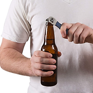 Pavilion - Lake People - Navy Blue Key Chain Bottle Opener