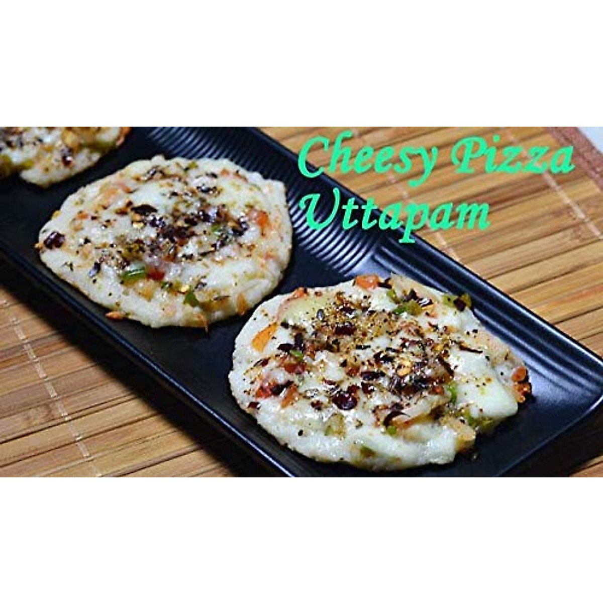 Sahishnu Online & Marketing Nonstick Uttapa Tawa, Uttapa Pan, Non-Stick 4 Cavity Mini Uthapam Tawa with Handle, Pancake Tawa