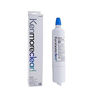 Kenmore 9990 Refrigerator Water Filter, 1 Count (Pack of 1), White