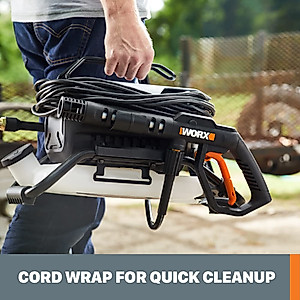 Worx 13 Amp Electric Pressure Washer 1800 PSI with 3 Nozzles - WG605