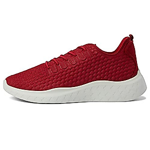 ECCO Women's Therap Lace Sneaker, Chili RED Nubuck, 8-8.5