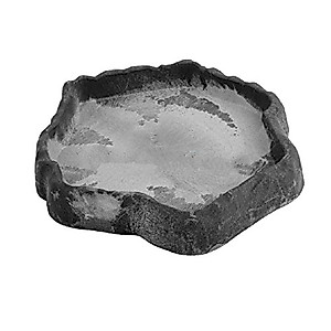 Karen Low Reptile Chameleon Iguana Lizard Reptile Tortoise Water Dish Food Bowl Amphibians Feeding Dish