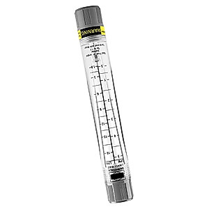 Water Flow Meter,Ozgkee Flow Meter Tube Type Flow Meter for Liquid Pipeline Flowmeter 0.5‑5 Gpm / 1.8‑18 Lpm Flow Meter Water