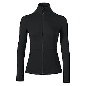 VUTRU Women's Workout Yoga Jacket Full Zip Running Track Jacket