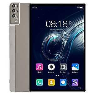 Airshi Business Tablet, 3 Card Slots Office Tablet US Plug 100‑240V 8800mAh Dual Camera with Earbuds Mouse Keyboard for Home (#4)