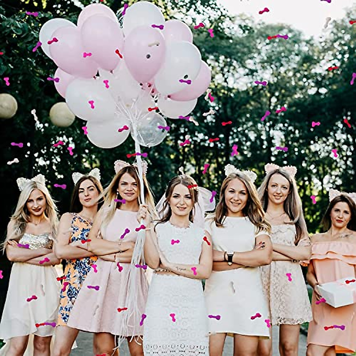 3000 Pcs Glitter Confetti Cute Sprinkle Confetti Party Confetti Table Decoration Confetti for Valentine's Day Decoration Confetti, Confetti Cannon, Celebration, Wedding , Engagement Confetti