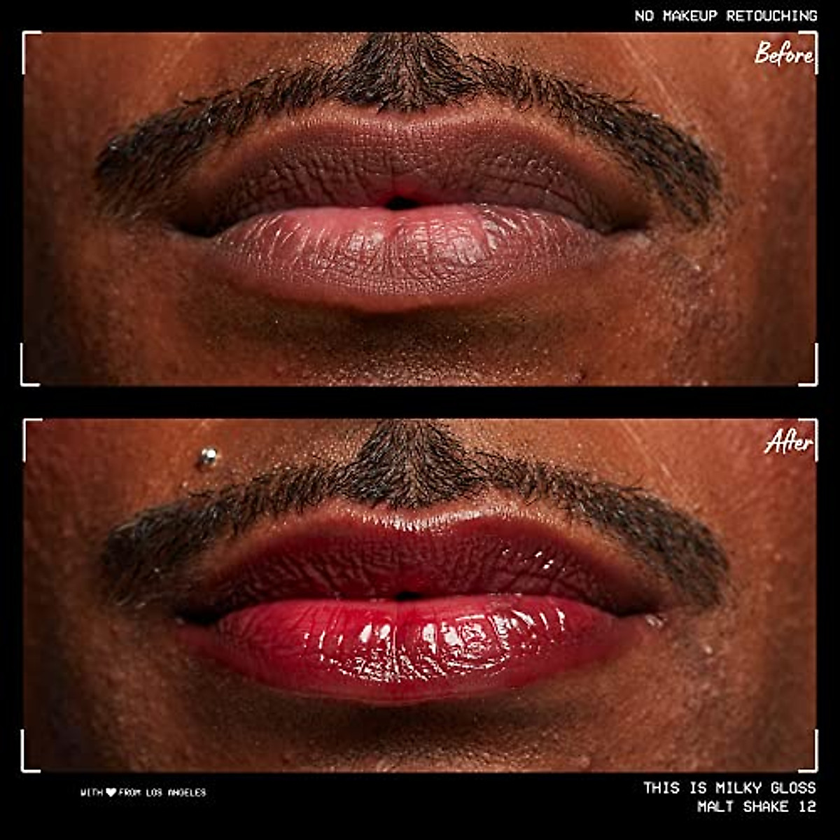 NYX PROFESSIONAL MAKEUP This Is Milky Gloss, Lip Gloss with 12 Hour Hydration, Vegan - Malt Shake (Warm Red)