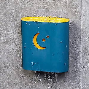 Compact Brush Toilet Brush Silicone Brush Head Toilet Cleaner Brush Home Bathroom Toilet Bowl Brush and Holder Set