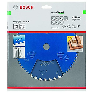 Bosch 2329912 Circular Saw Blade, Blue