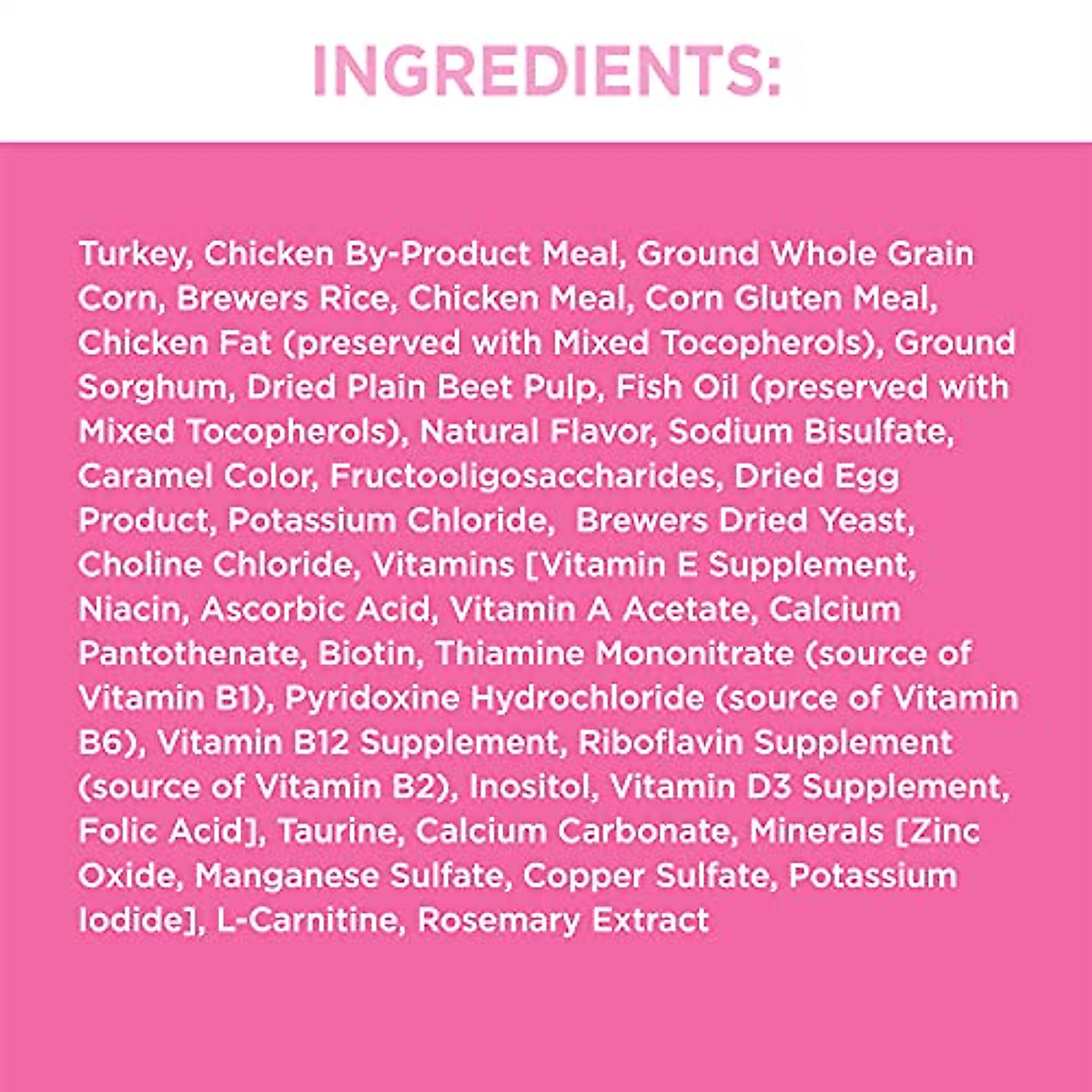 IAMS PROACTIVE HEALTH Adult Sensitive Digestion & Skin, Dry Cat Food with Turkey Cat Kibble, 13 lb. Bag