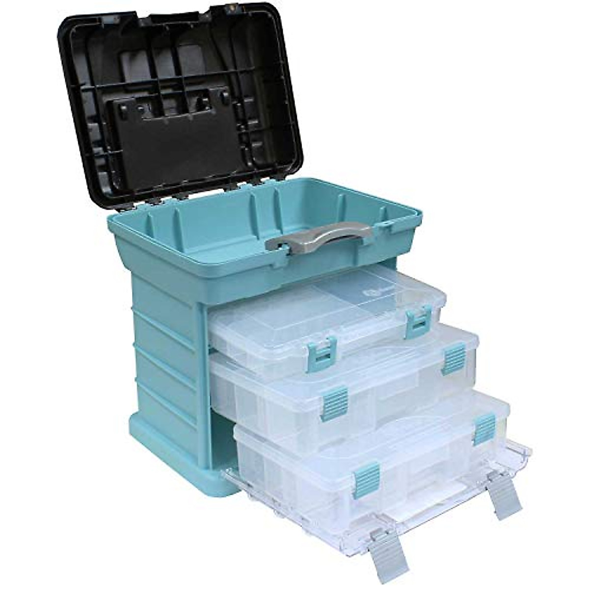 Creative Options 1363-83 Grab N' Go Rack System, Soft Blue,Medium