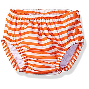 KIKO & MAX Baby Boys' Infant Three-Pack Absorbant Reusable Swim Diaper (Medium)