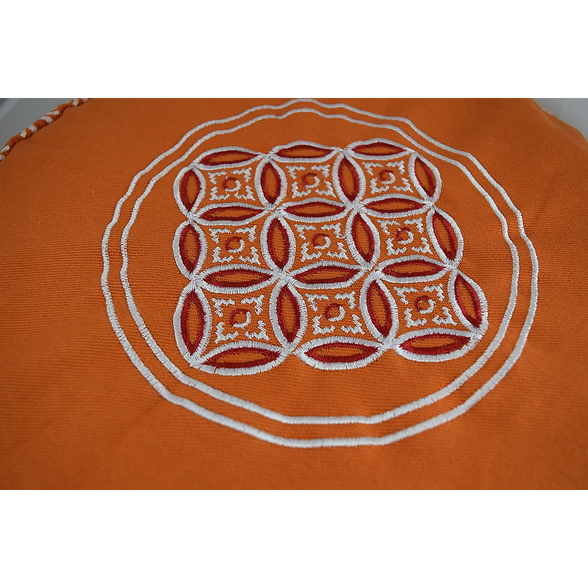 Orado Products Premium Zafu Meditation/Yoga Cushion Filled with 100% USA Grown Organic Buckwheat Hulls- Perfect for Daily Meditation or Yoga