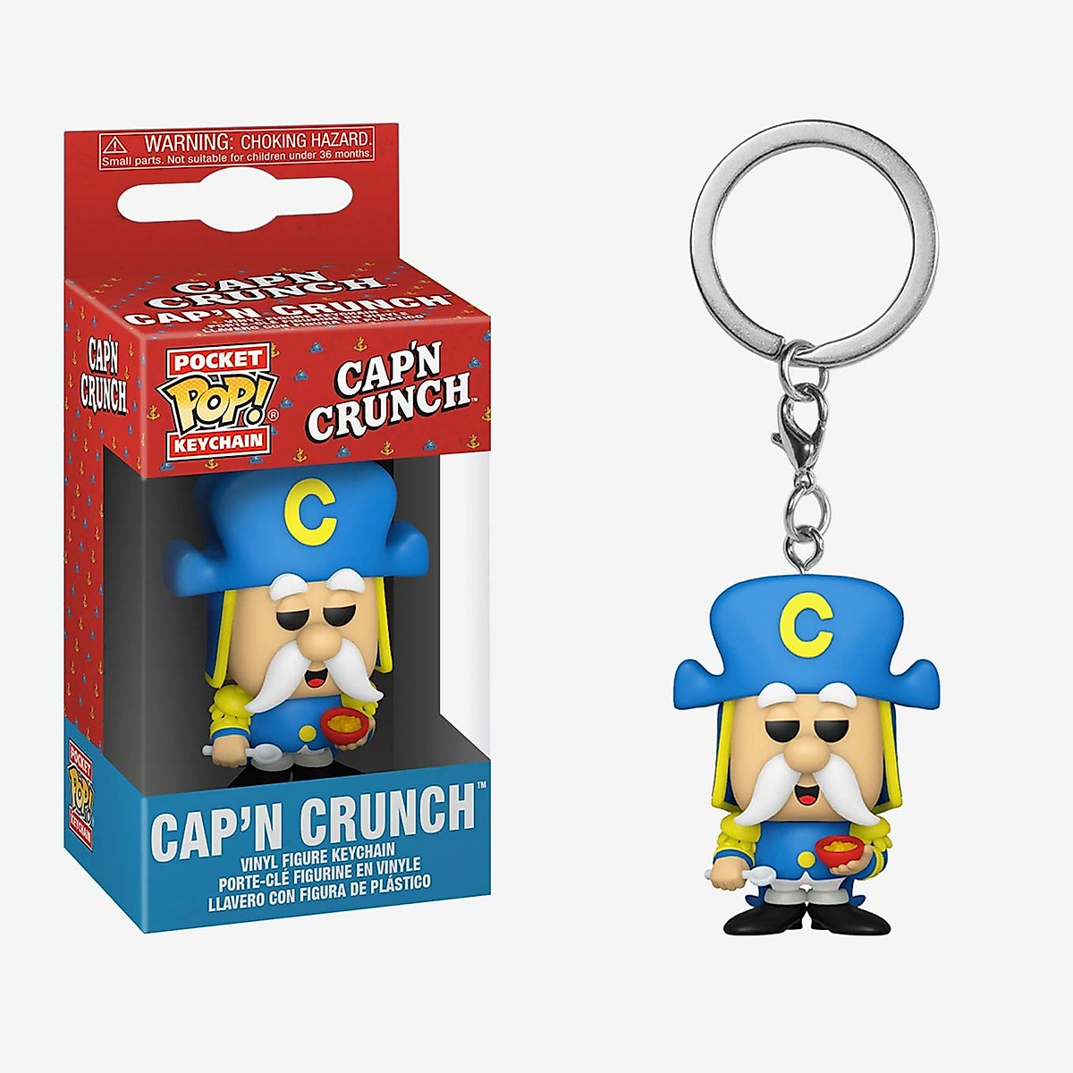 Funko Pop! Keychain: Ad Icons - Cap'n Crunch, Multicolor
