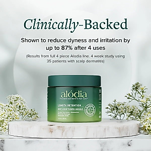 ALODIA Deep Conditioning Masque, 12 oz - Nourish & Hydrate with Avocado Oil & Peppermint Oil - Deep Conditioner for Curly Hair - Hair Mask for Scalp & Hair Health