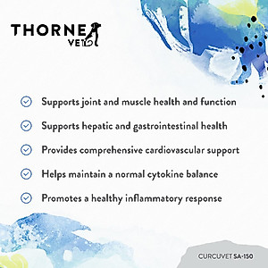 ThorneVet CurcuVET-SA150 Powder, 90 Scoops