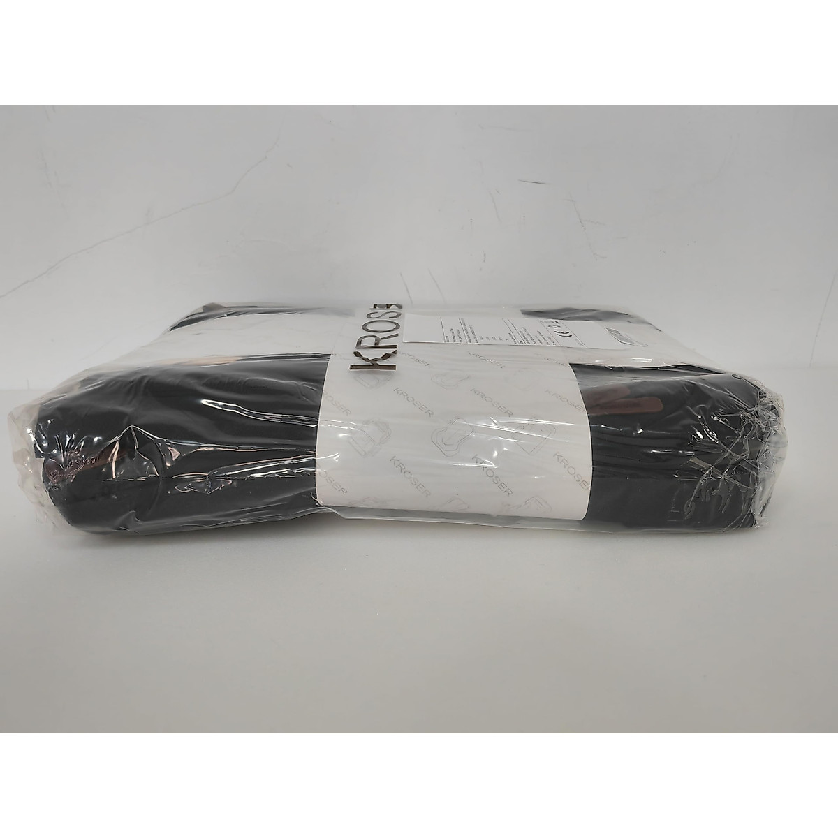 KROSER Laptop Backpack Large Computer Backpack Fits up to 17.3 Inch Laptop with USB Charging Port Water-Repellent School Travel Backpack Casual Daypack for Business/College/Women/Men-Charcoal Black