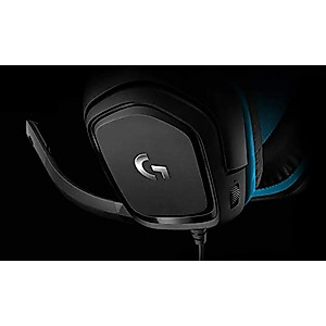 Logitech G432 DTS:X 7.1 Surround Sound Wired PC Gaming Headset (Leatherette) (Renewed)