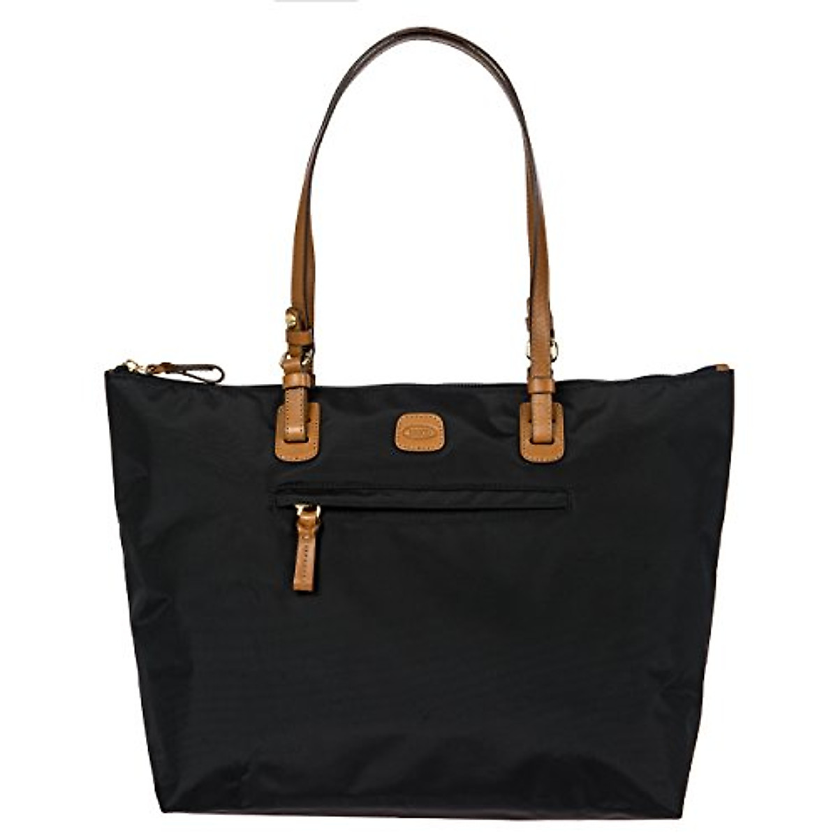 Bric's Sportina X-Bag - Large Tote Bag - 3-Way Shopper Shoulder Bag - Designer Handbag for Travel and Work, Black