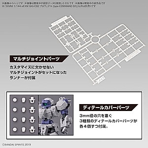30MM eEXM GIG-C02 PROVEDEL (type-COMMAND 02) 1/144 Scale, Color-coded Plastic Model