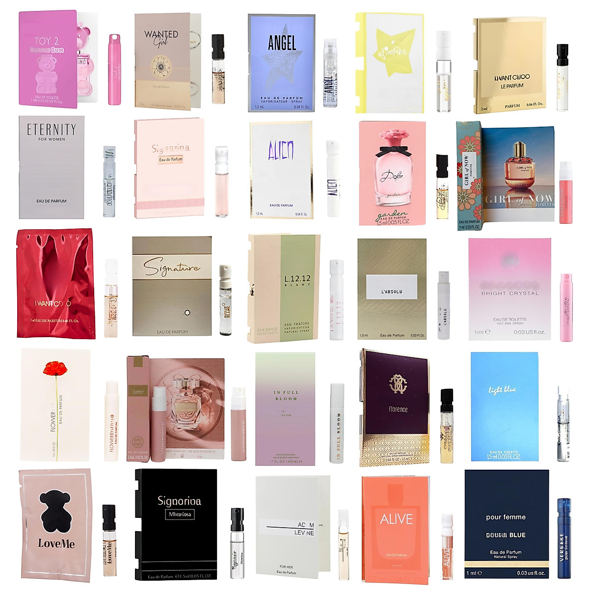 Infinite Scents Perfume Sampler Set for Women: 12 High-End Designer Perfumes + Expert Scent Guide + Deluxe Velvet Gift Pouch for Girlfriend, Wife, Mother