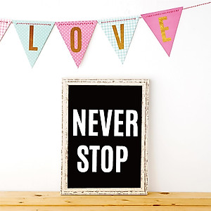 Bemeol 30 Sheets Large Letter Sickers 3 inch Vinyl Letter Alphabet Number Stickers for Bulletin Board Classroom Mailbox Window Door Home Decor(White)