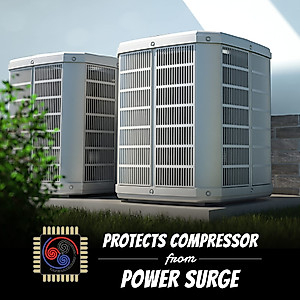 EasyStart Micro-Air 368 Advanced Soft Starter (ASY-368-X72-BLUE), Air Conditioner Soft Start Works with Generator, Start Air Conditioners at Less Power, Automotive & RV Use, 6 Ton Compressor
